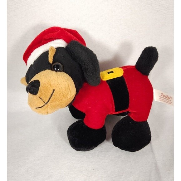 Toys | Dan Dee Dog In Santa Suit Outfit Stuffed Animal Plush Toy 7 ...